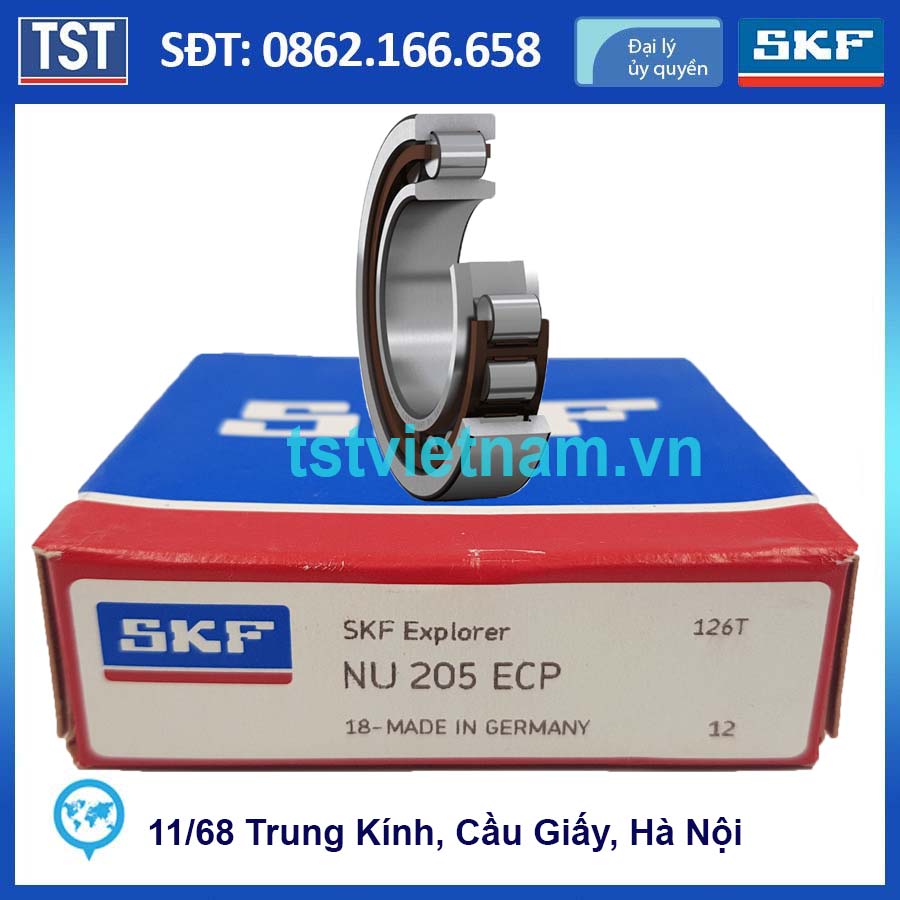 Vòng Bi SKF NU 205 ECP | single row | Vòng bi đũa trụ | Vòng bi con lăn ...