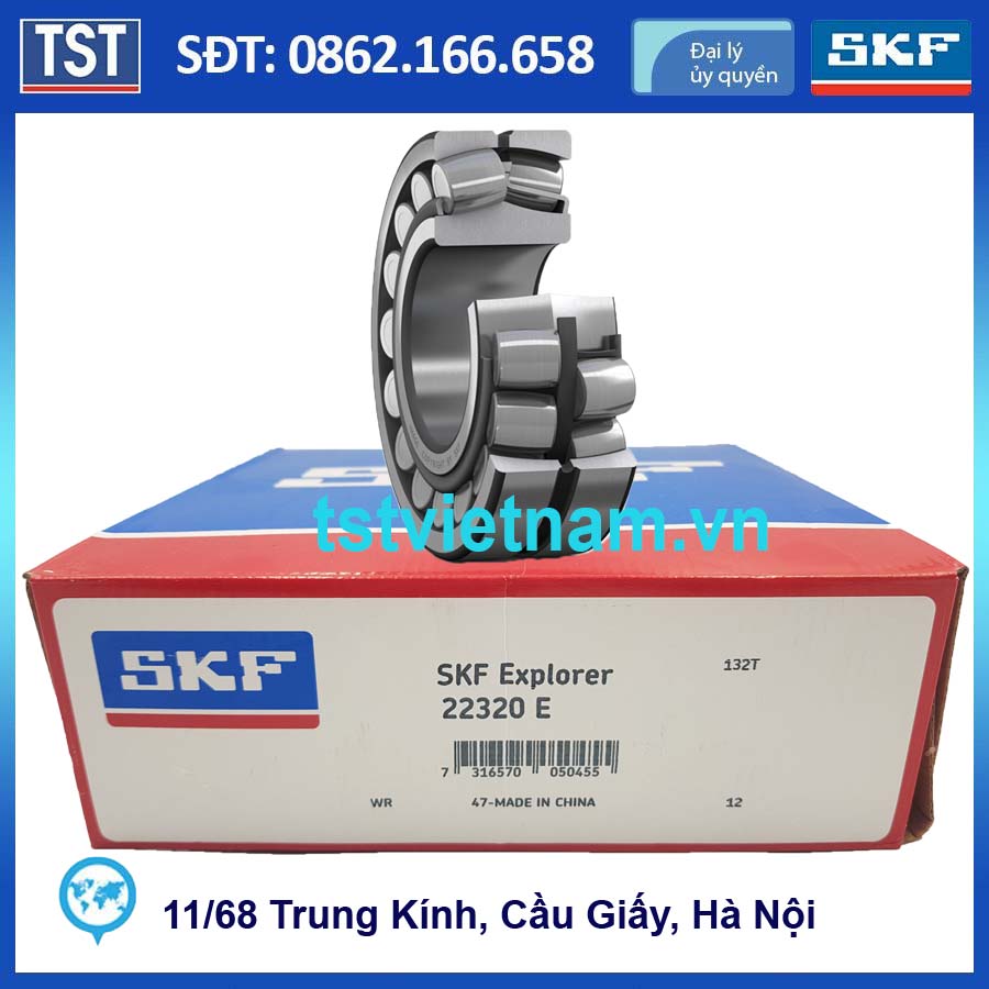 Vòng Bi SKF 22320 EJA/VA405 | Spherical roller bearings | Vòng bi tự ...