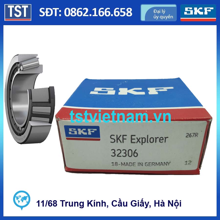 Vòng Bi SKF 32306 | Ổ côn | Ổ côn | Vòng bi con lăn hình trụ